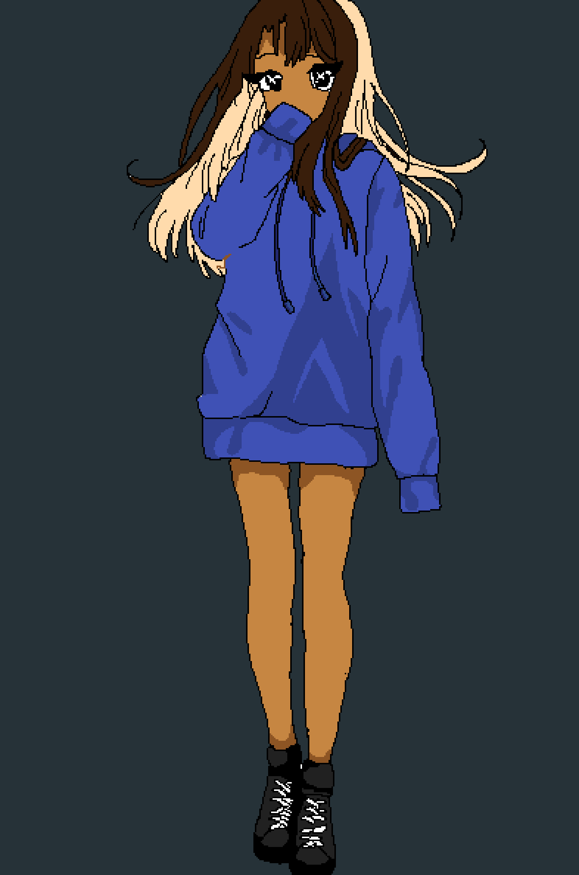 Pixilart - Person base by Mn57483