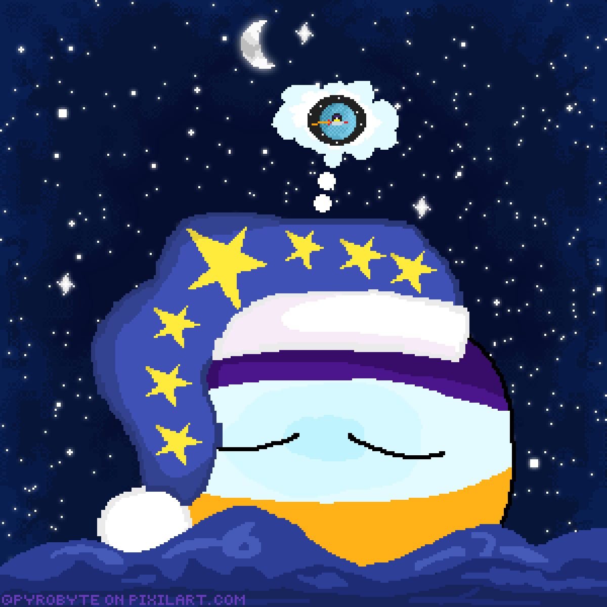 Pixilart - "Starlit Dreams..." by Pyrobyte