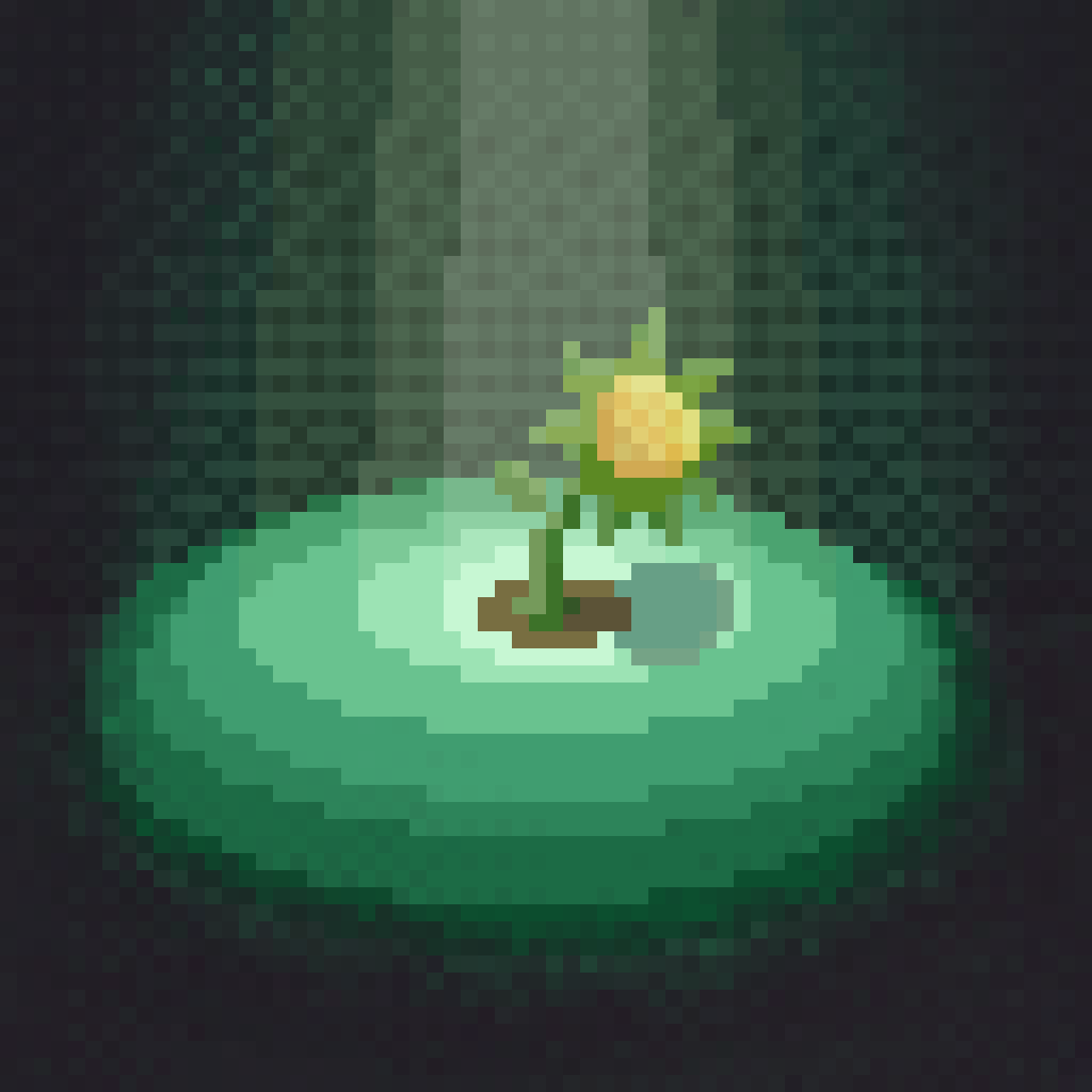 Pixilart - Unassuming Underground Flower by Mymyr