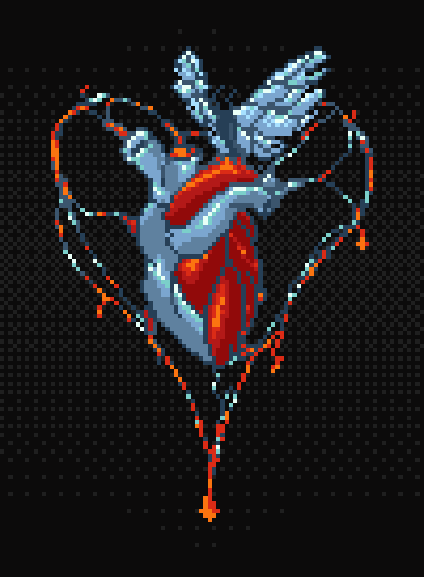 Pixilart - Heart fly by BevisDarcy
