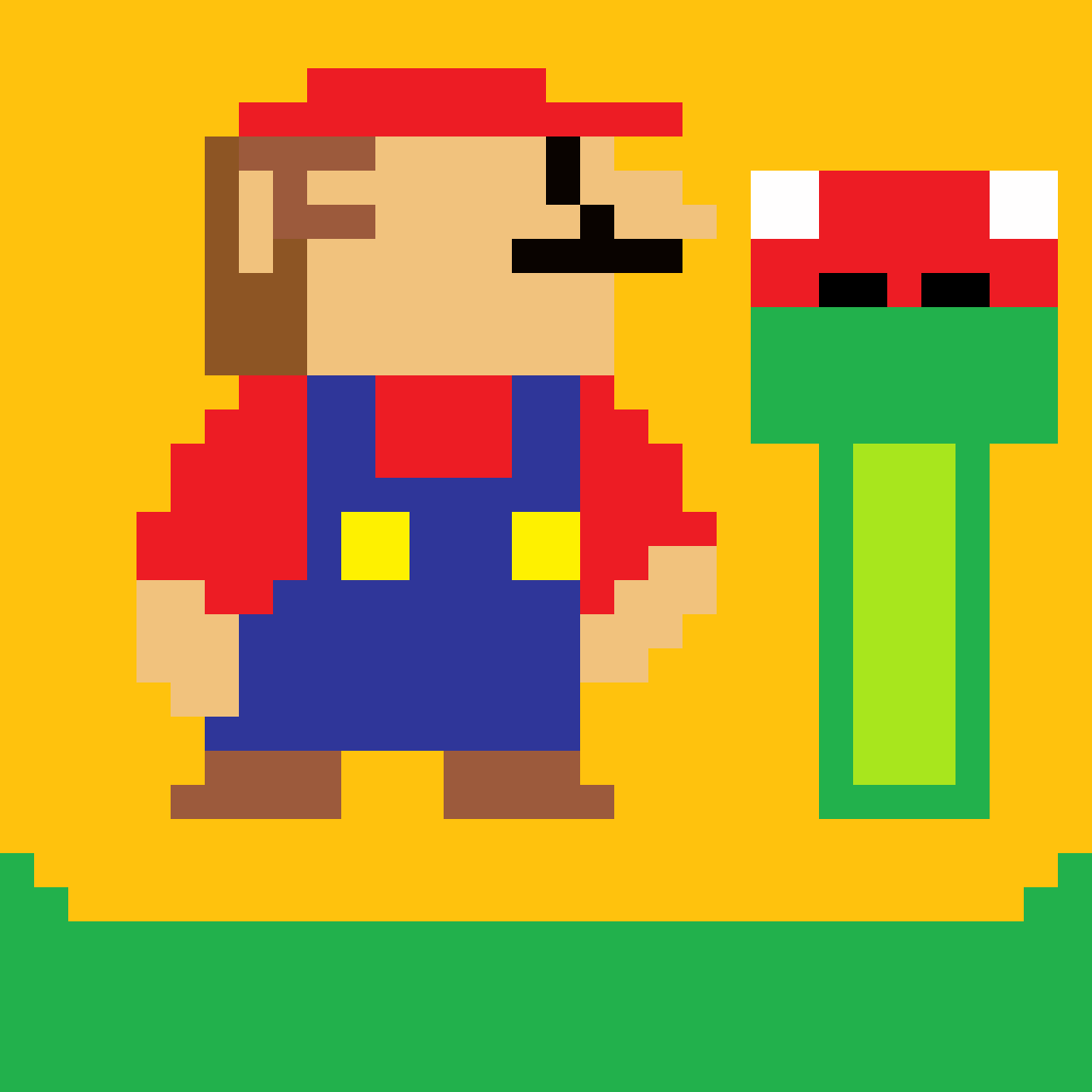 Pixilart - Mario bros by Lisuwu