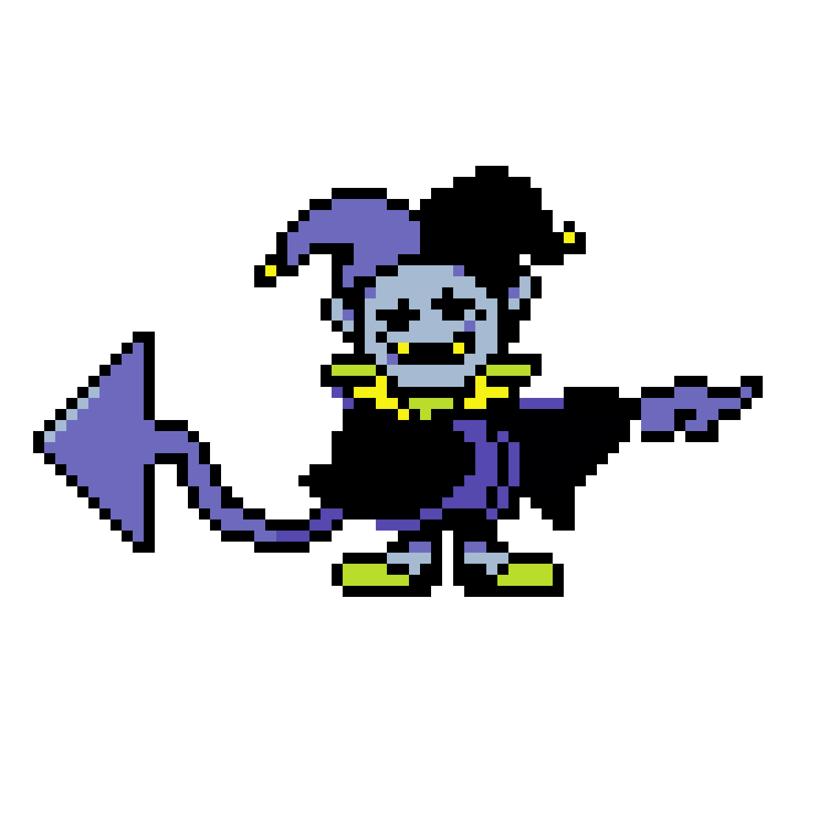 Pixilart - New Escape Jevil by ManOfPipis1997