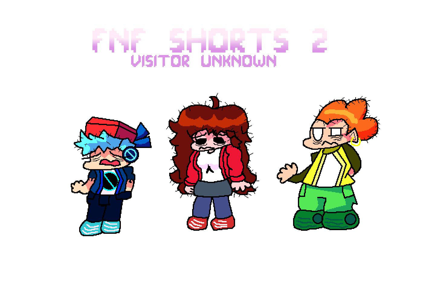 Pixilart - Fnf Shorts 2: Visitor Unknown by Mdlart2