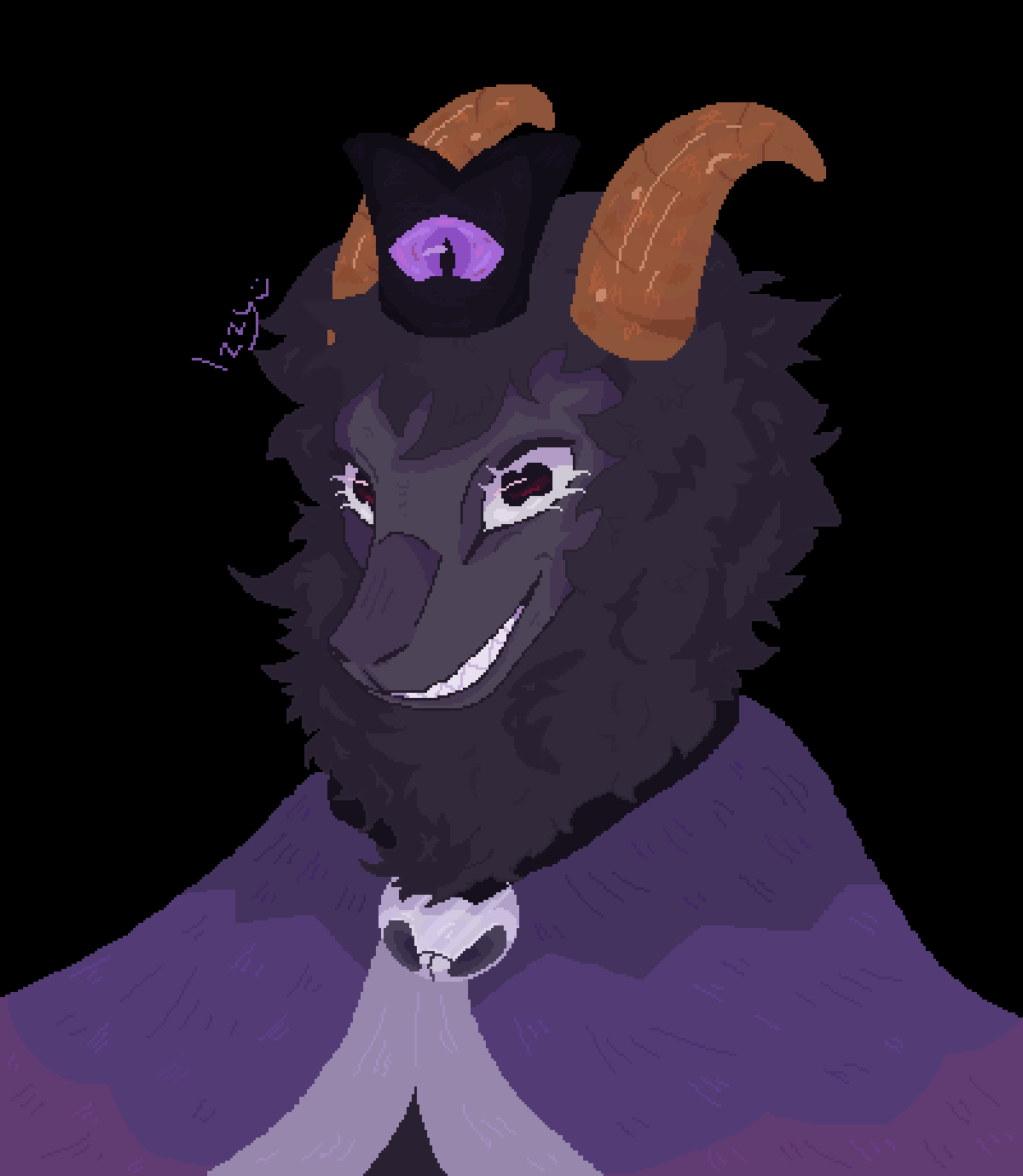 Pixilart - The Goat - Cult of the Lamb by RandomArtistzz