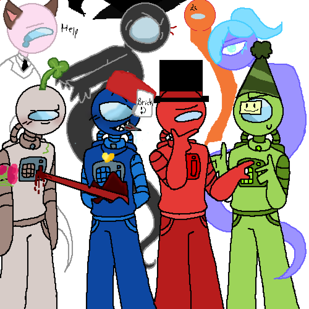 Pixilart - Among Us Crew Base (old) by noliarts67