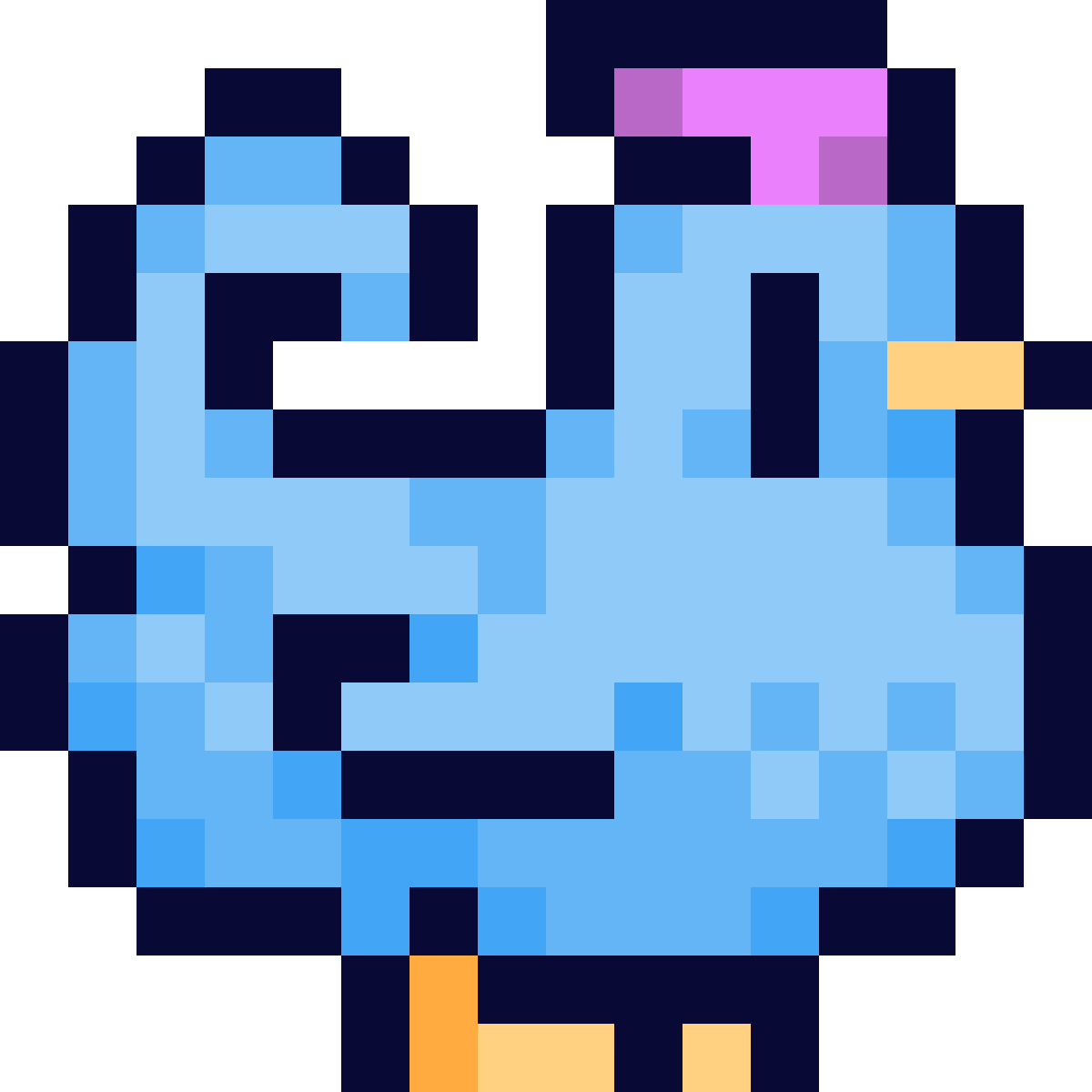 Pixilart - stardew valley blue chicken by AxolotlKid