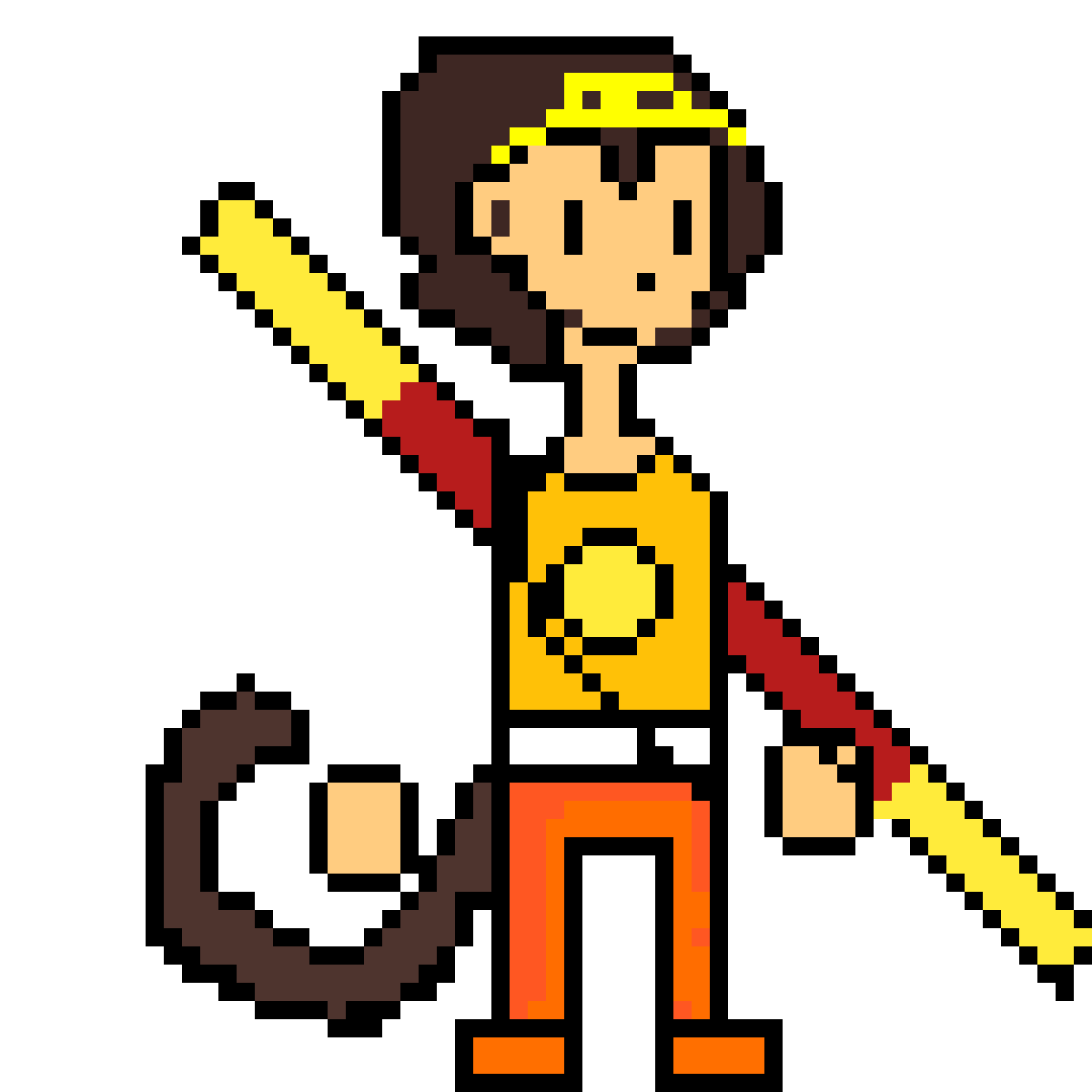 Pixilart - Sun Wukong the monkey king by Toi19B