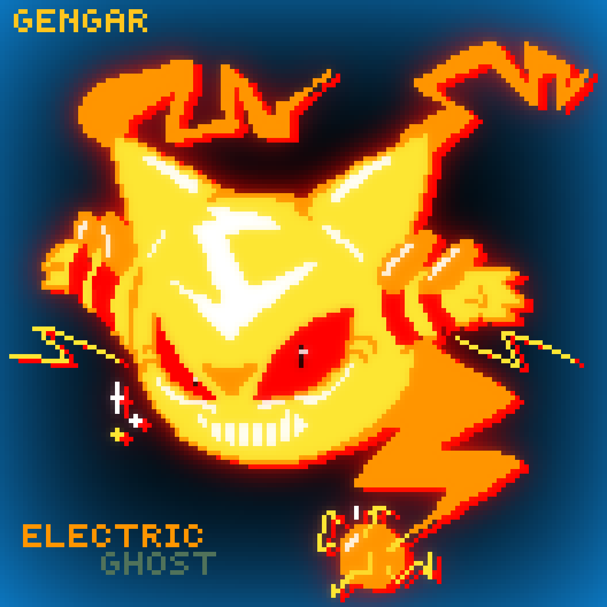 Pixilart - Gengar by Black-Bread