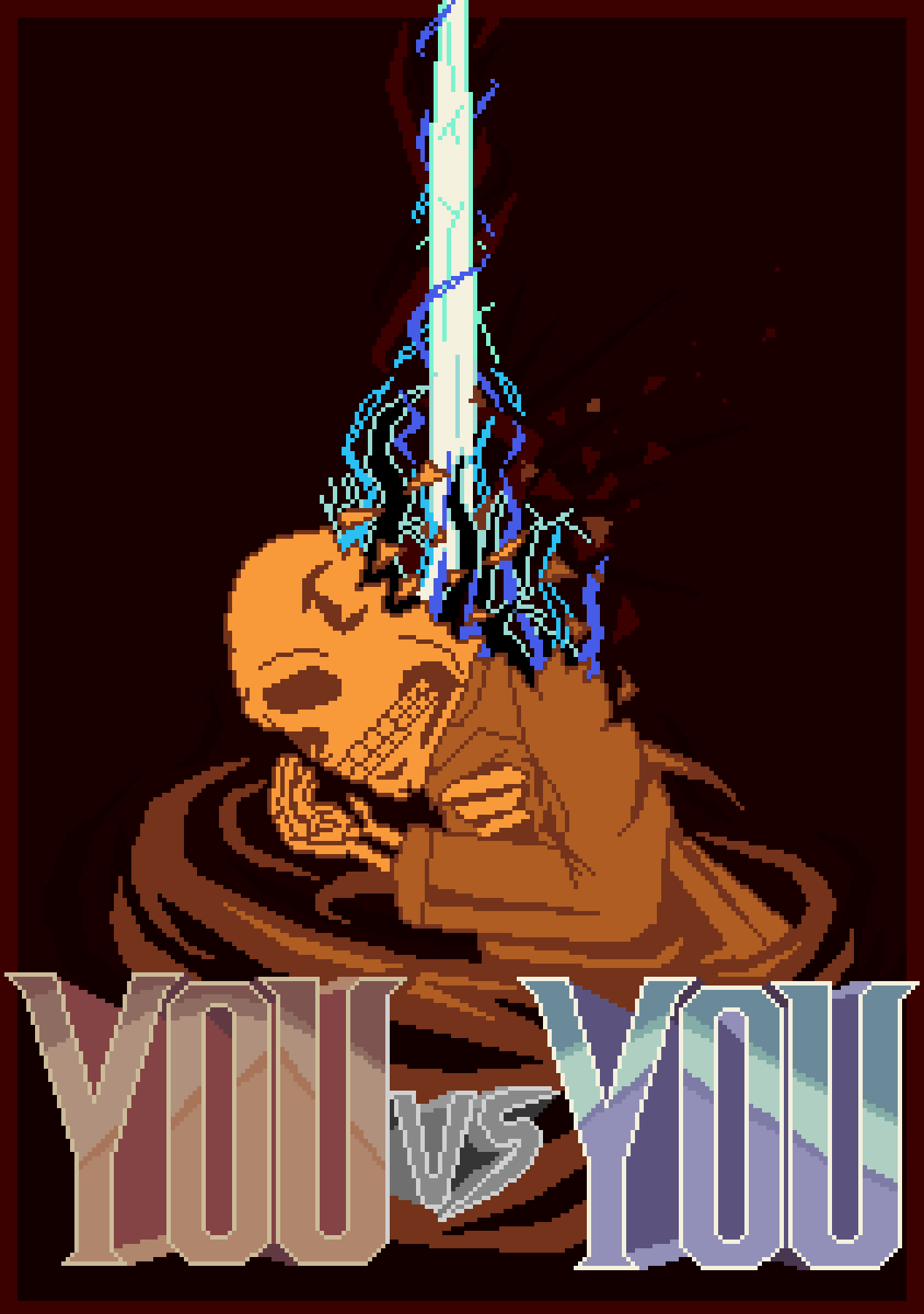 Pixilart - YOU VS YOU by bptaco