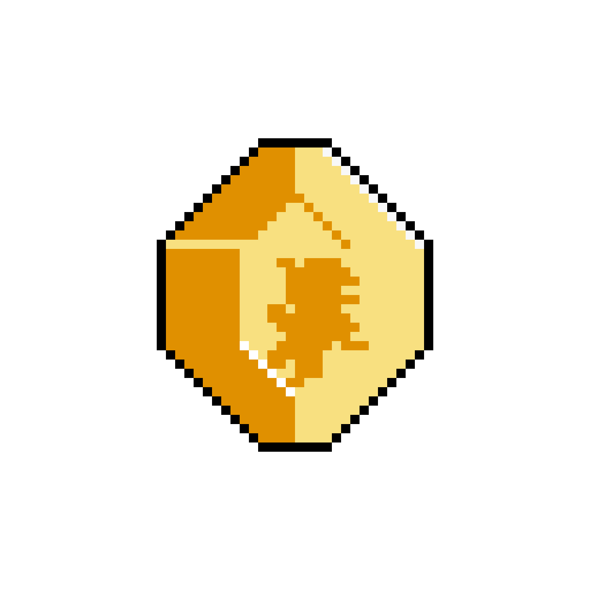 Pixilart - small berdly block by ManOfPipis1997