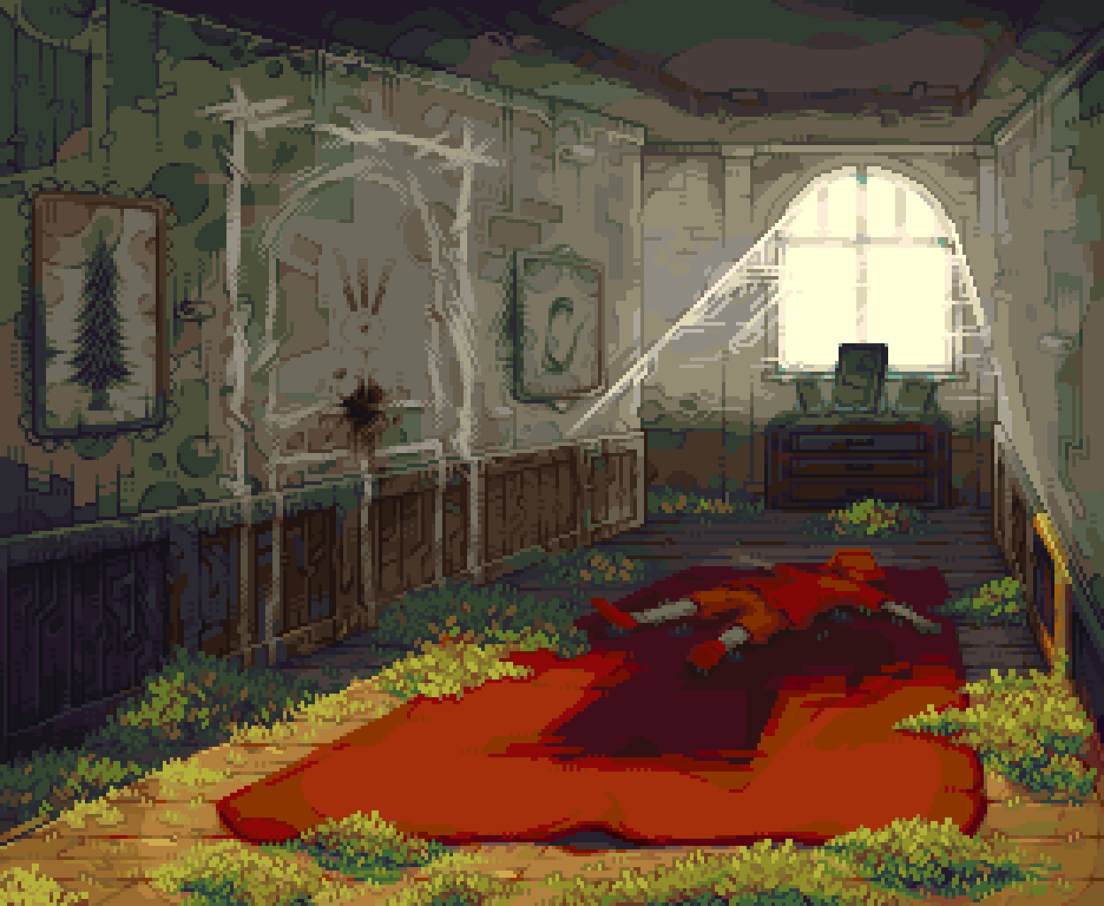 Pixilart - welcome home by Ventiique