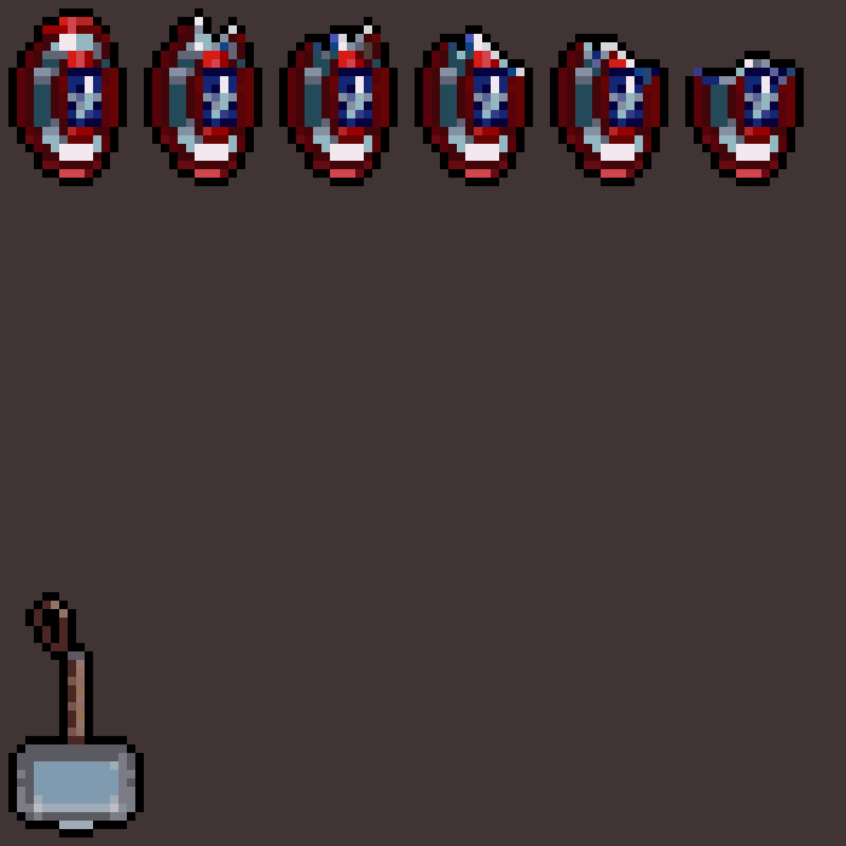 Pixilart - Avengers Endgame Sprites (WIP) by Staticstellar