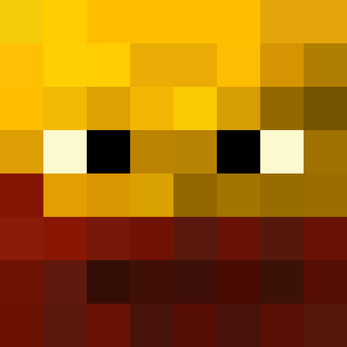 Pixilart - Re_Making Minecraft Mob Heads Blaze by aninoxanisleft