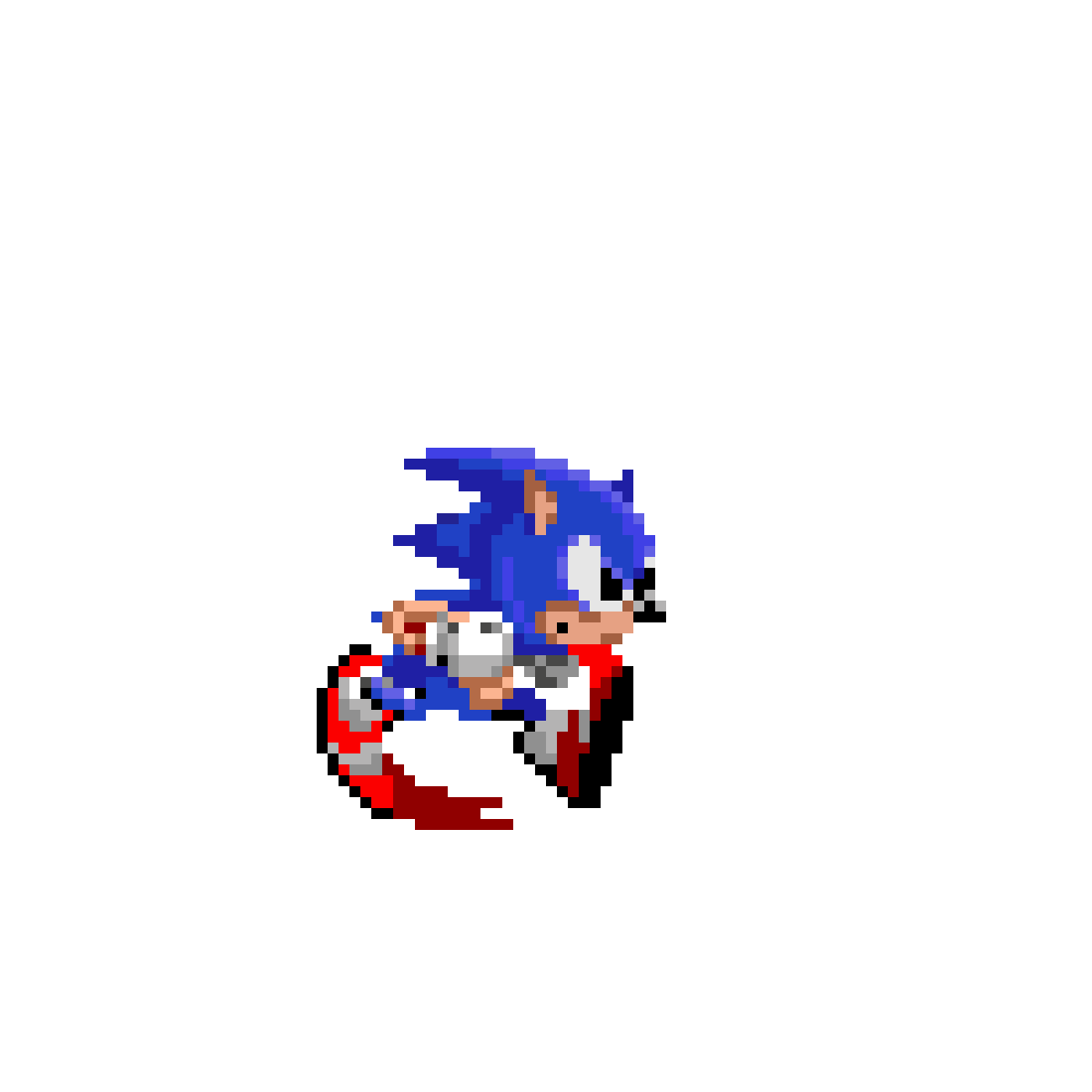 Pixilart - sonic tss run by SonicSpeed13222