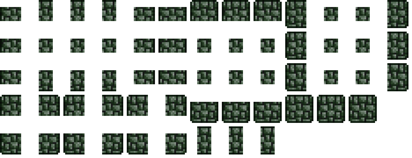 Pixilart - Terraria Wall ID #46 | Tungsten Brick Wall by tSpritesheeter