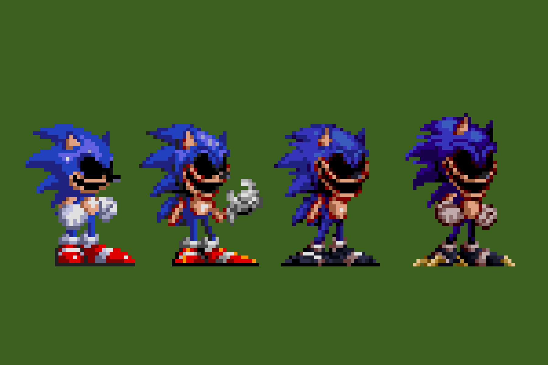 Pixilart - Official Sonic.OMT Sprites by Drfarttingus