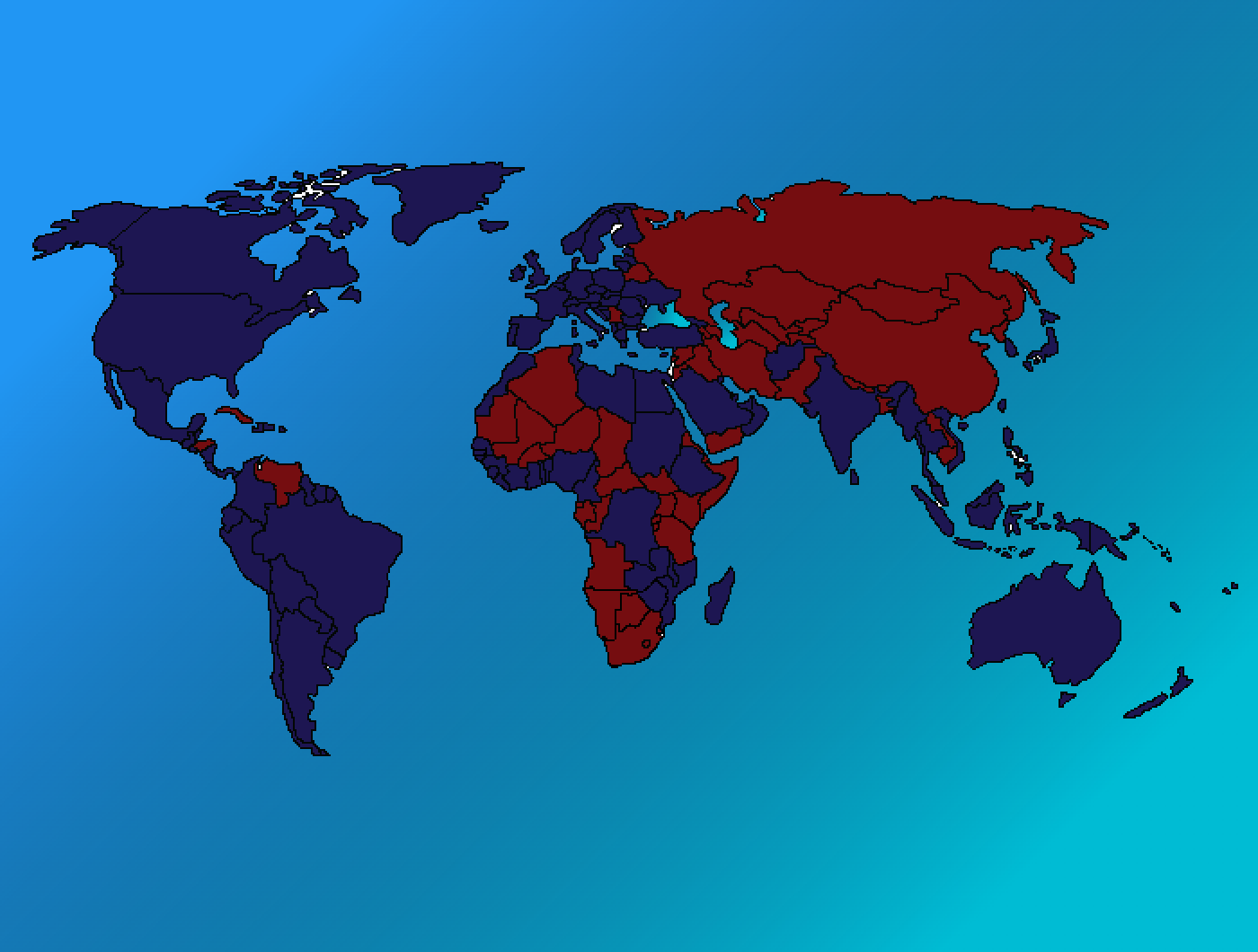 Pixilart - World map [EDITABLE] political map by tatsy-tanky-boi