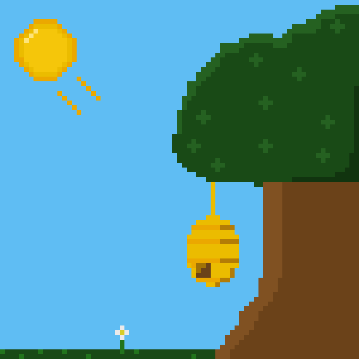 Pixilart - The Beehive Animation by blueGuyy