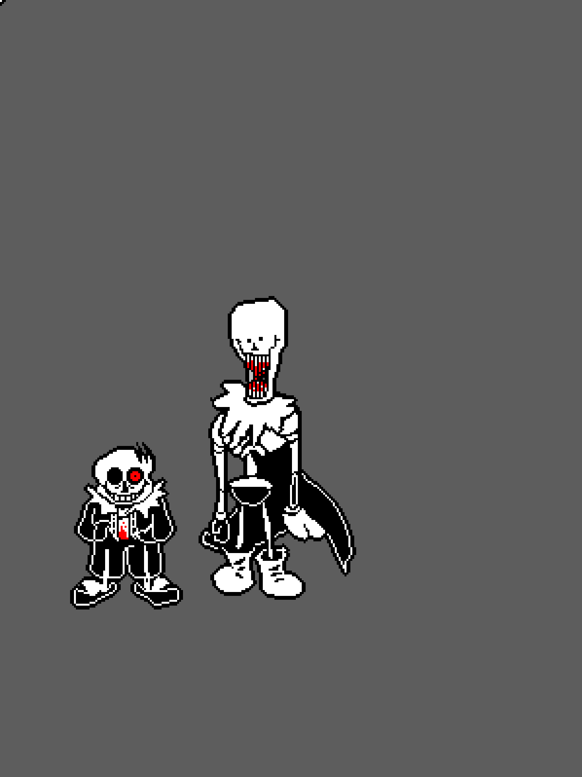 Pixilart - Crackers sprites: horrortale. by Everysans