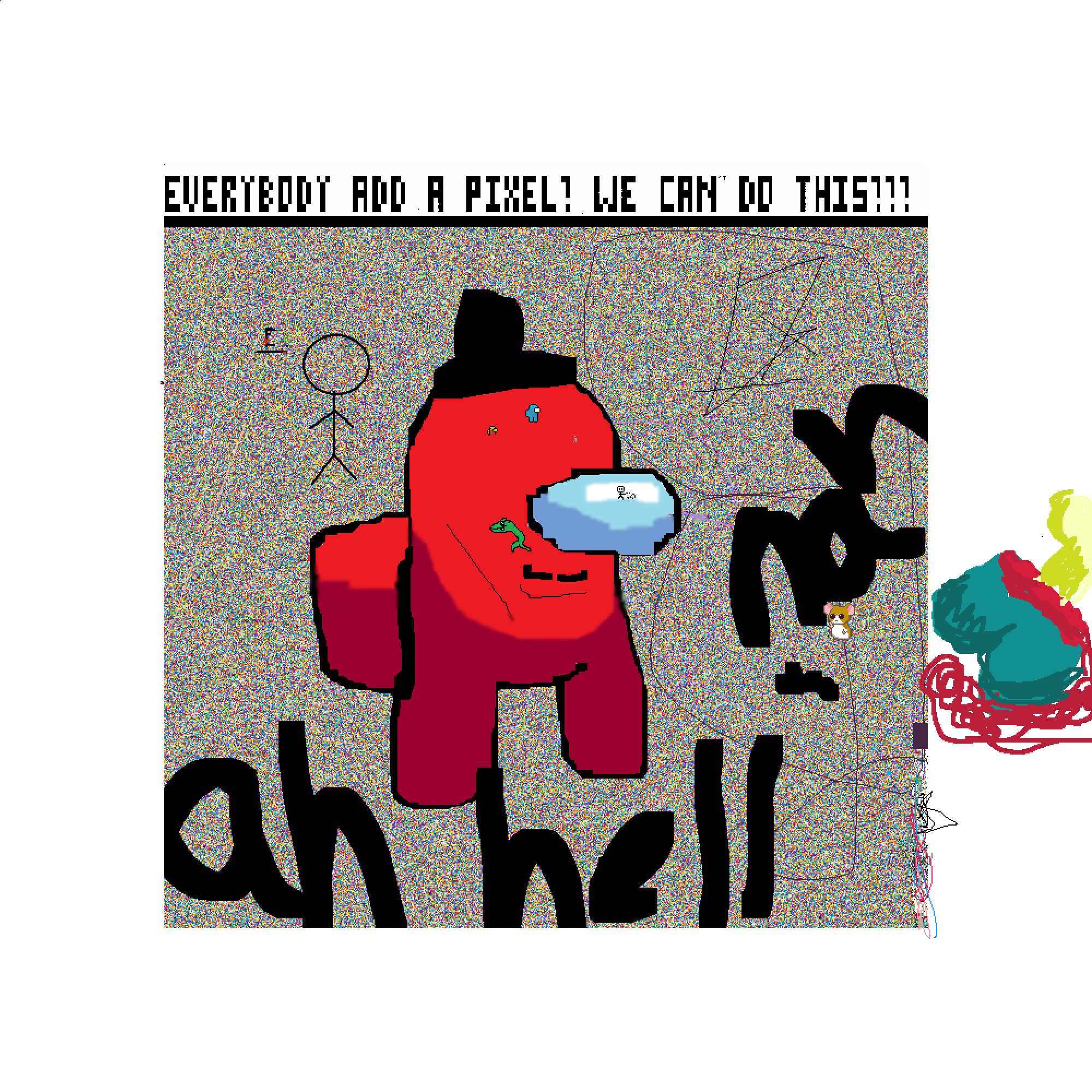 Pixilart - ADD A PIXEL! WE'RE ALMOST THERE! (help pls) by qwery-art