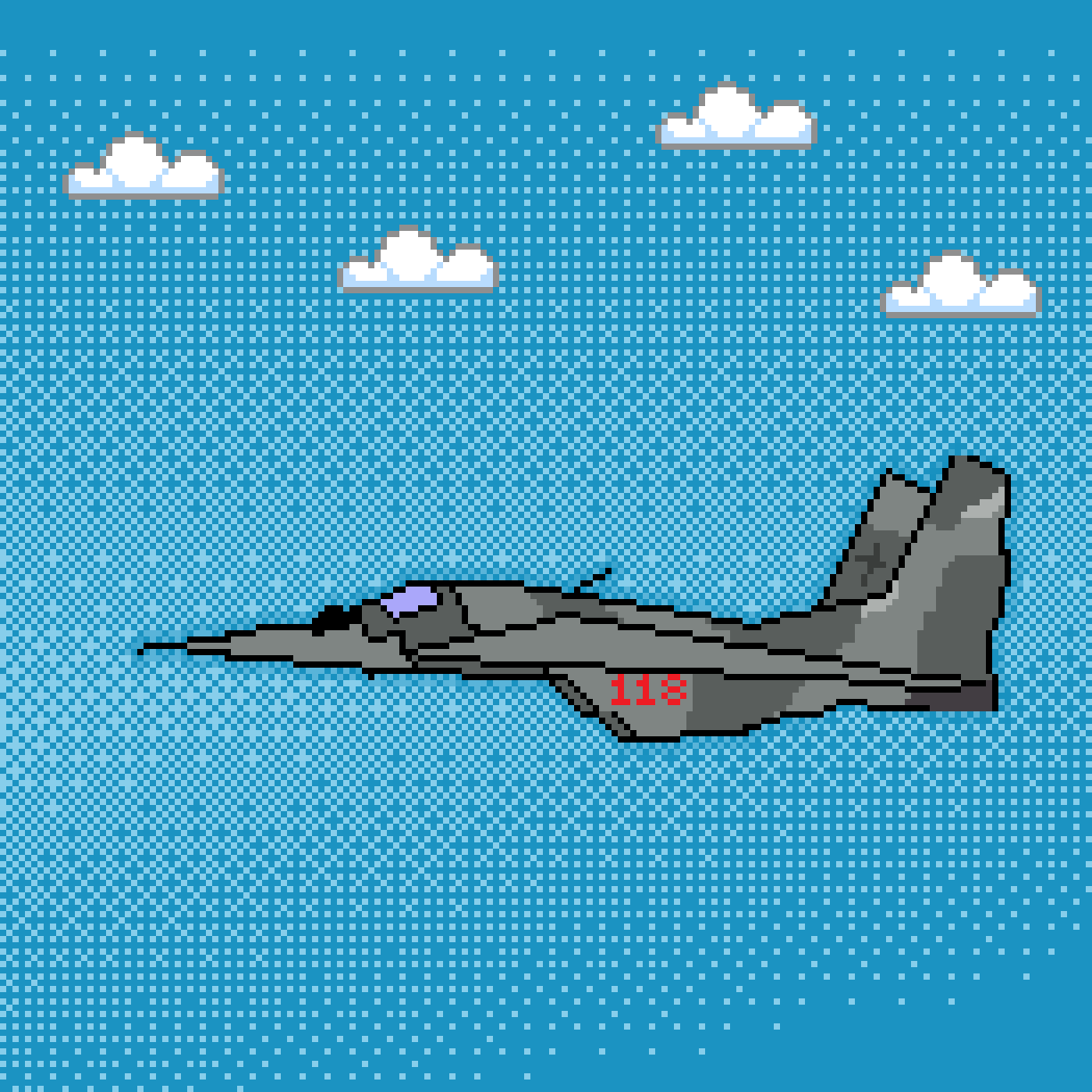 Pixilart - Insane Fighter Jet by Oji857