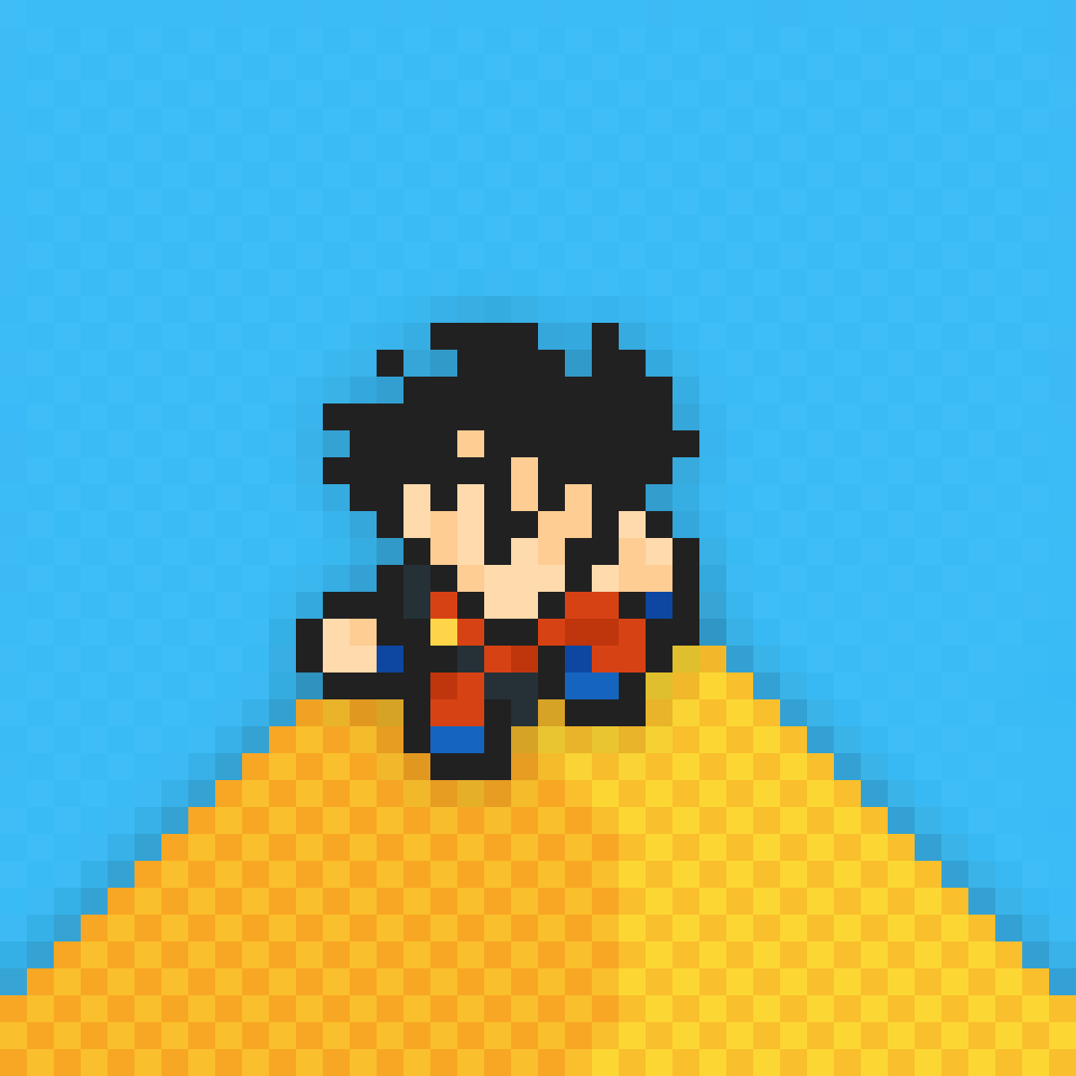 Pixilart - Goku by Ricardo-AOF