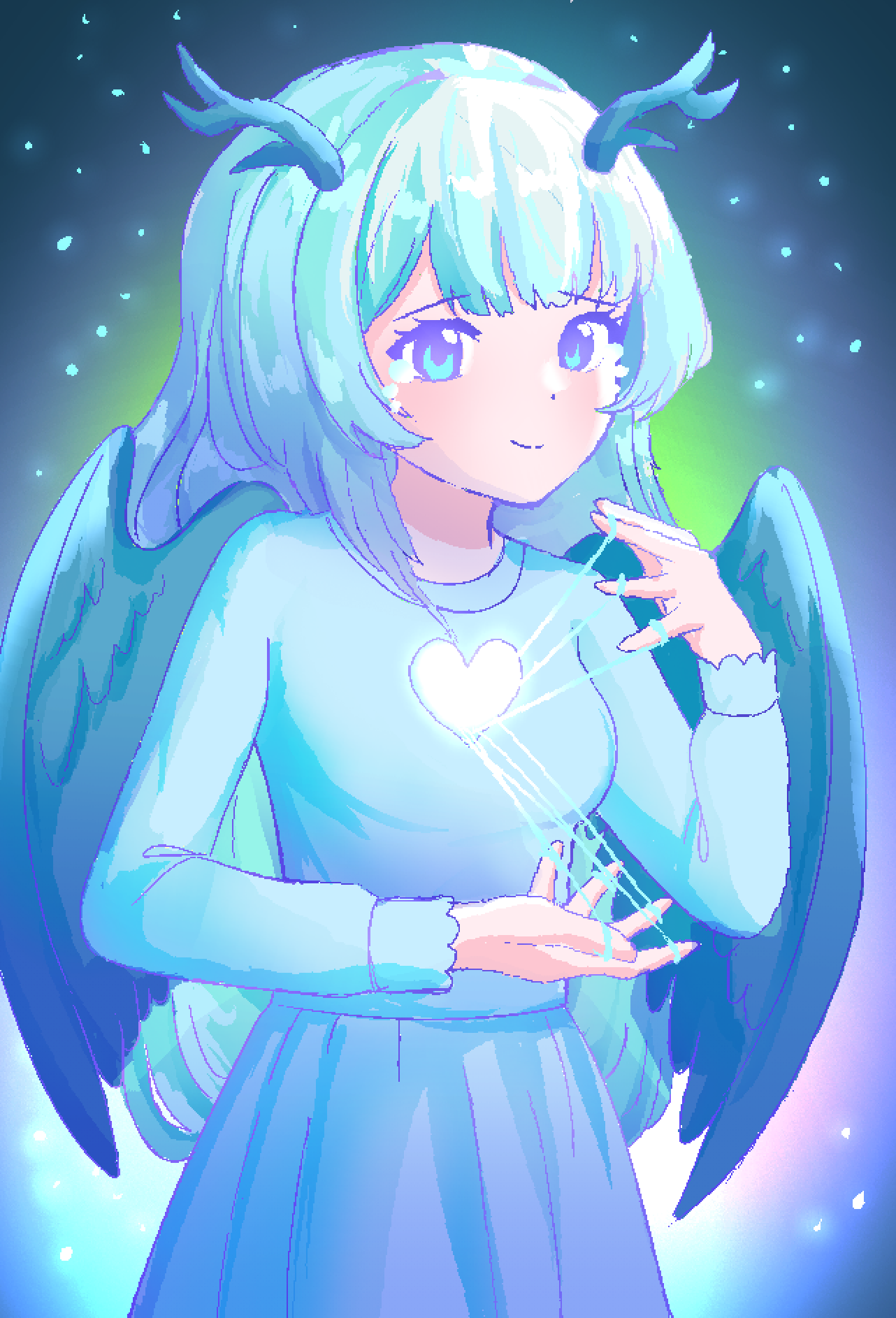 Pixilart - HEARTSTRINGS by Fennen