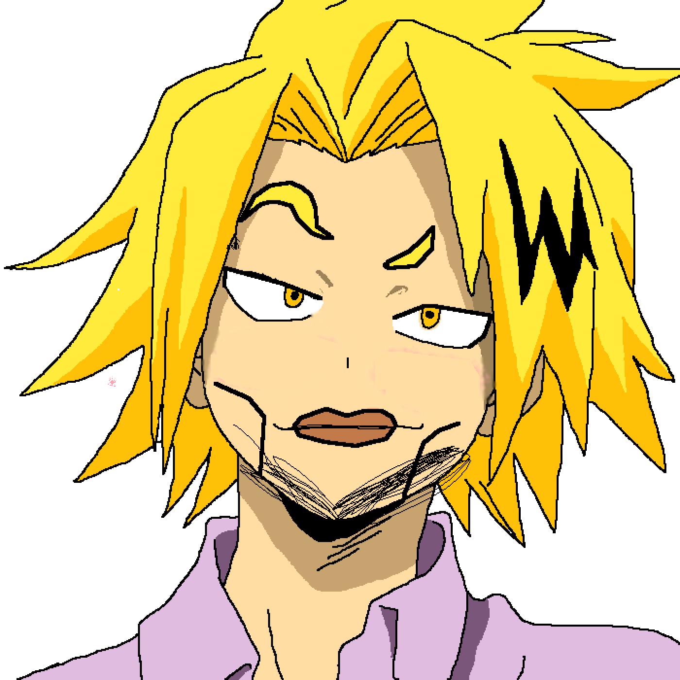 Pixilart - Denki Kaminari Base by YTboah