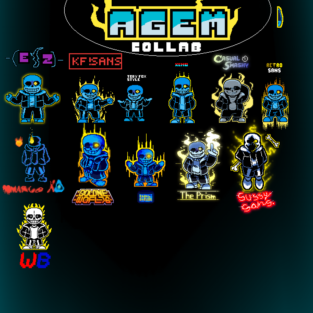 Pixilart - AGEM collaboration by WeeBeacon