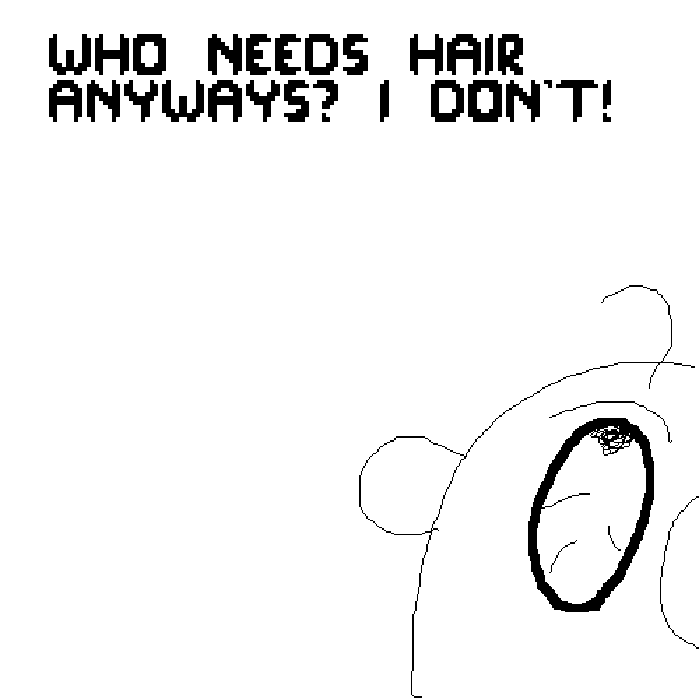 Pixilart - Baldi Comic remake. HAIR by Noiser-Peppiner