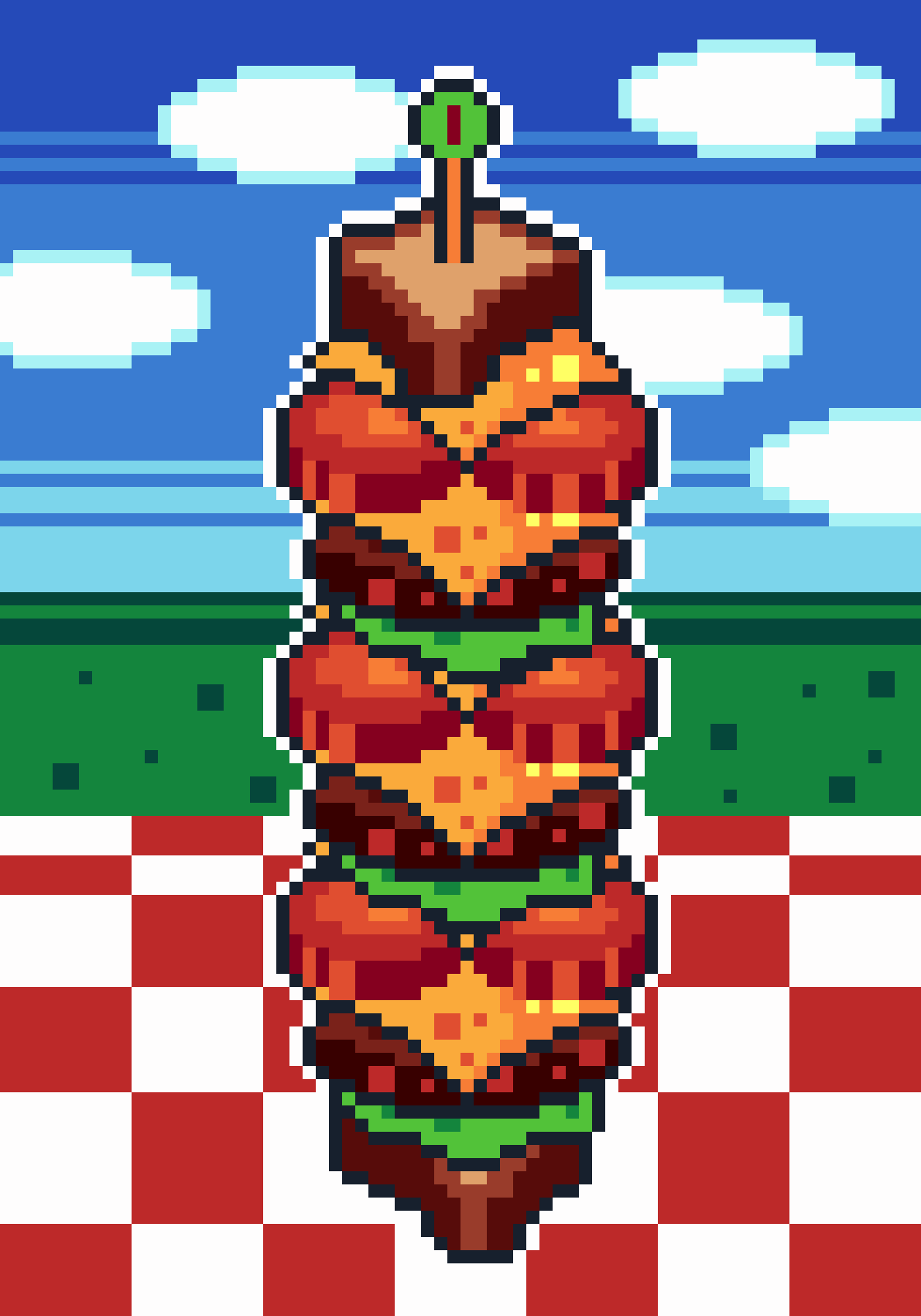 Pixilart - Super Sandwich Stack by Jsonic19G