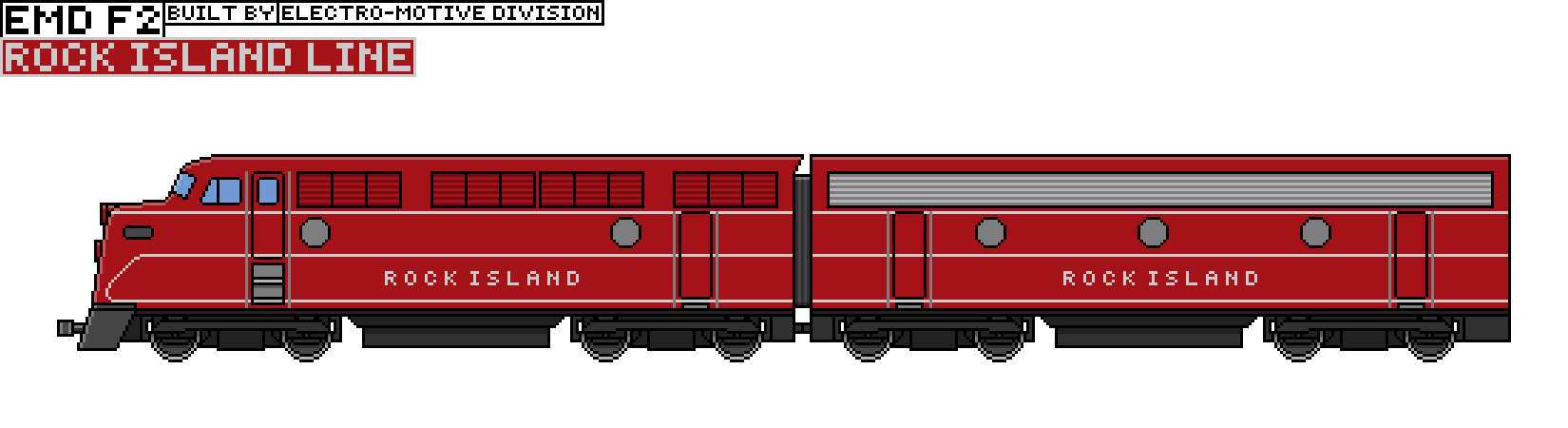 Pixilart - EMD F2 by Kubsamboll
