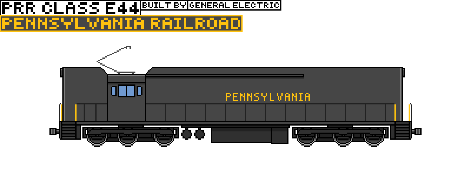 Pixilart - PRR Class E44 by Kubsamboll