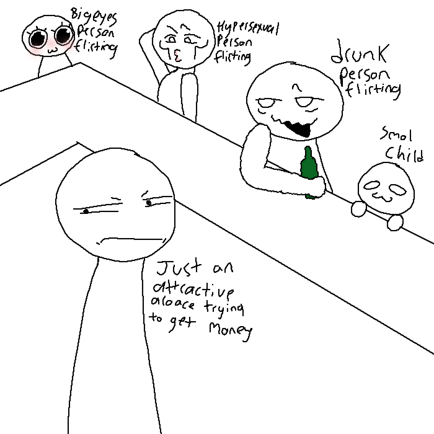 Pixilart - aroace base by AngryFace