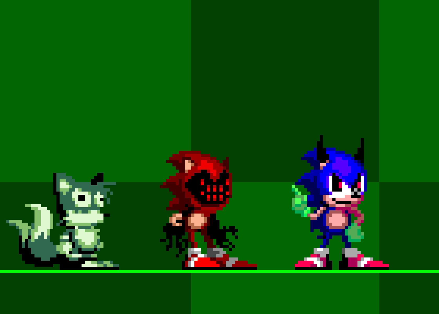 Pixilart - Mr TURM01L, Tankfox's cyclops.den, Faker Hog Mix by Cosmogos
