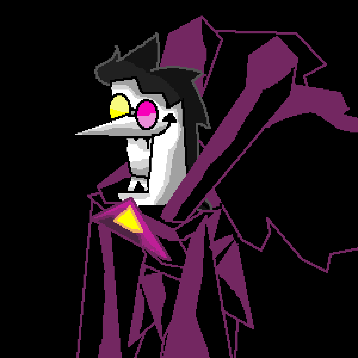 Pixilart - Neo Spamton Final attack Fan-Art by Notafillability