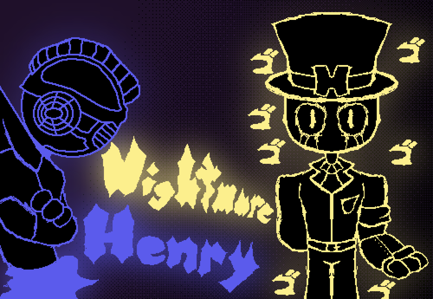 Pixilart - Nightmare Henry by Ecto-XD