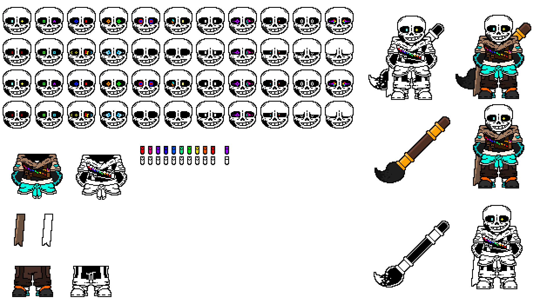 Pixilart - DS!UNDERVERSE - DS!Ink!Sans by Pro5276Official