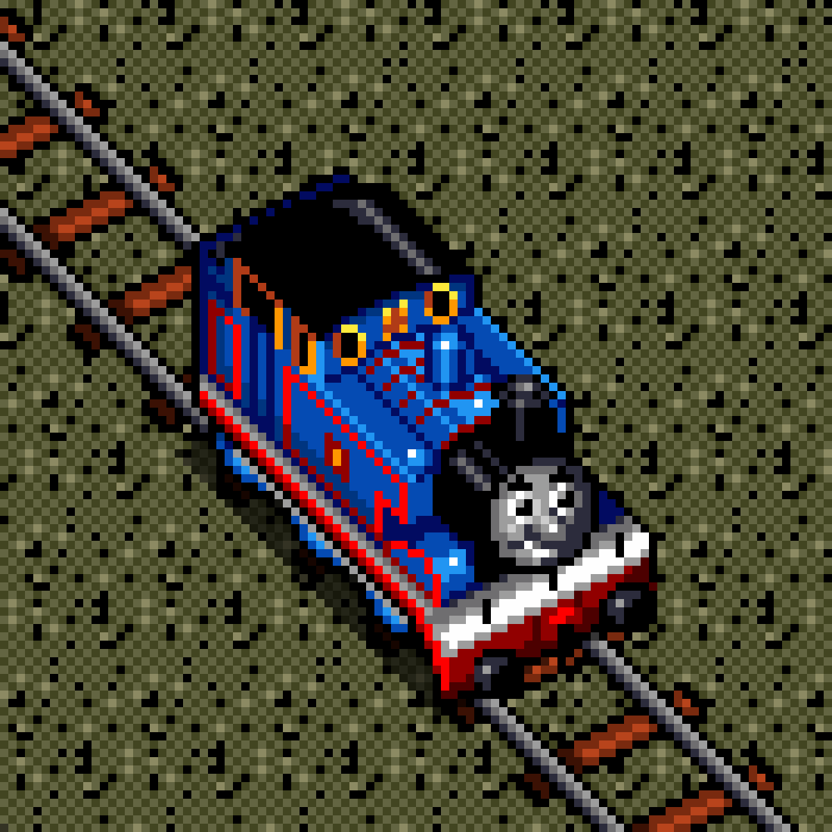 Pixilart - Thomas The Tank Engine by BAPE-Games-2