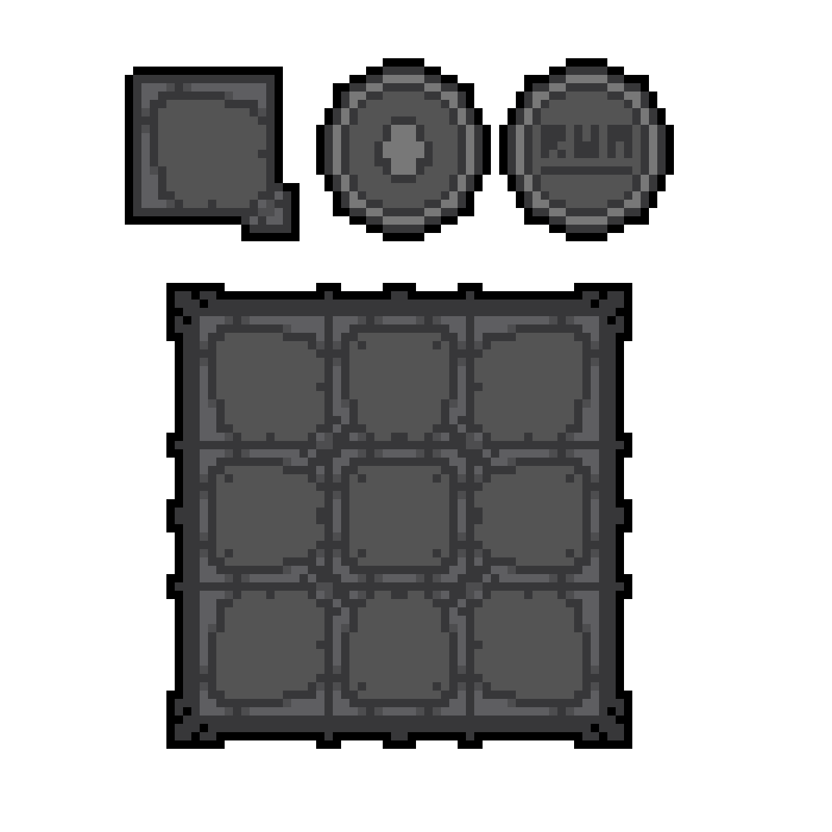 Pixilart - The Controls & inventory sprites! by Retrospective40