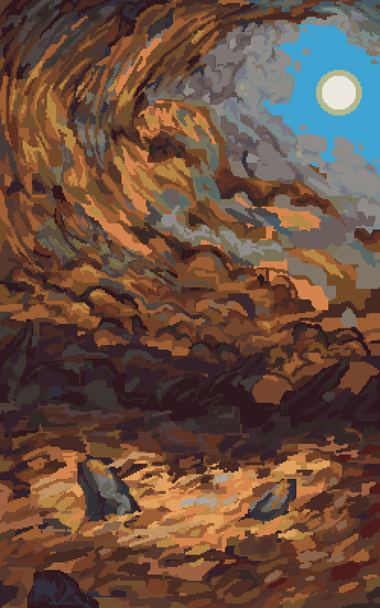 Pixilart - Sandstorm by ALH