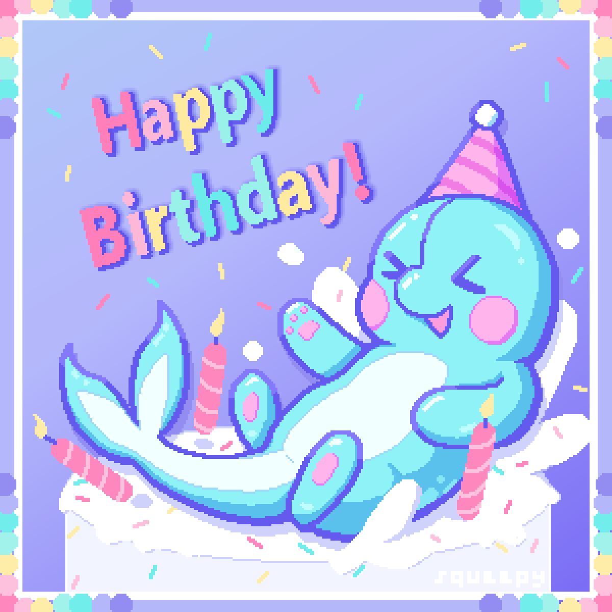 birthday worm Contest - Pixilart