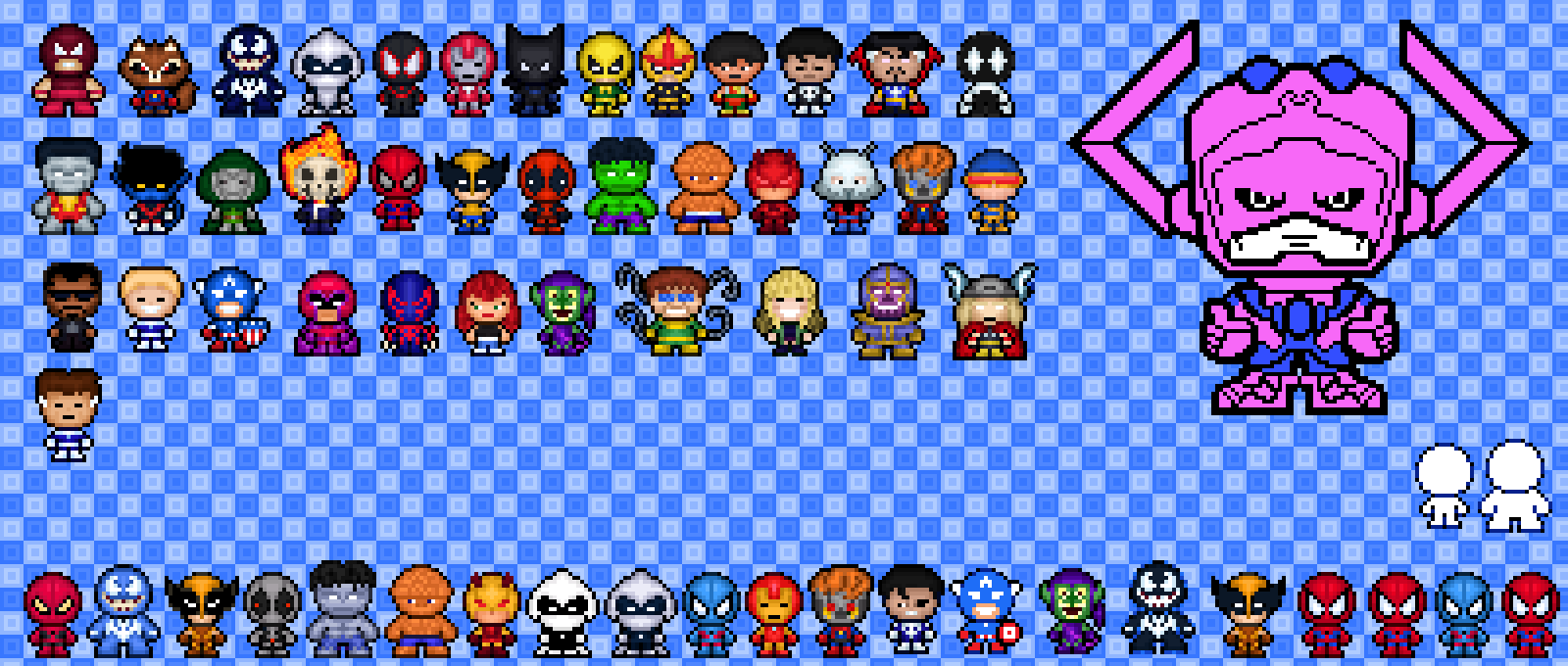 Pixilart - some more marvel characters by pipluplove2028