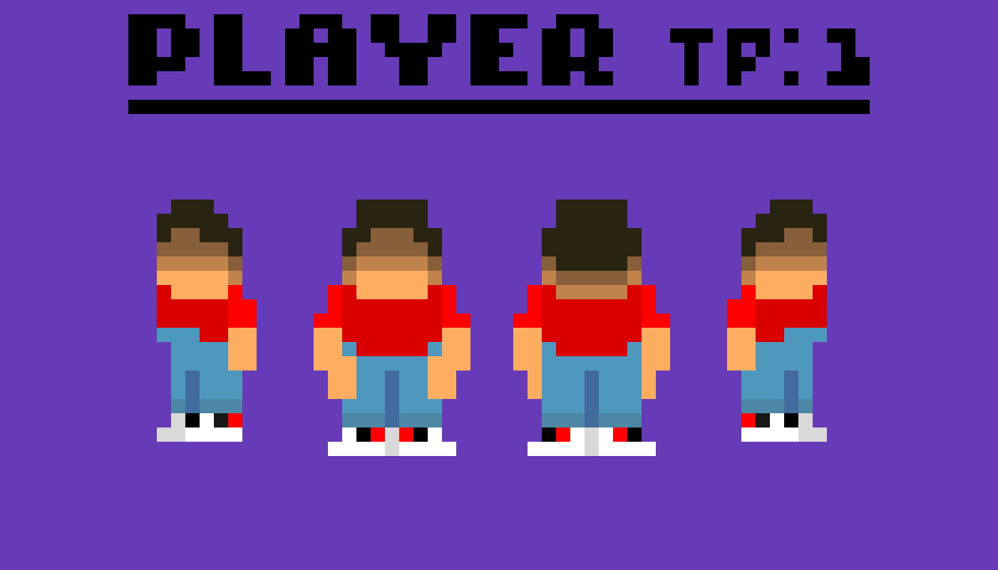 Pixilart - Human All directions (8-bit Backrooms) by Retro-Sans