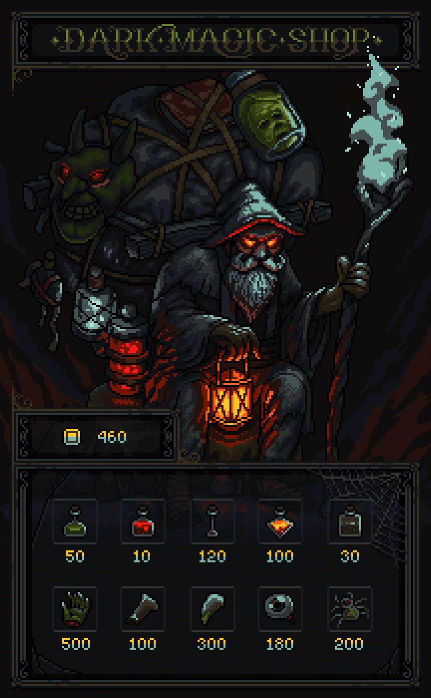 Pixilart - Dark Merchant by VoyPix