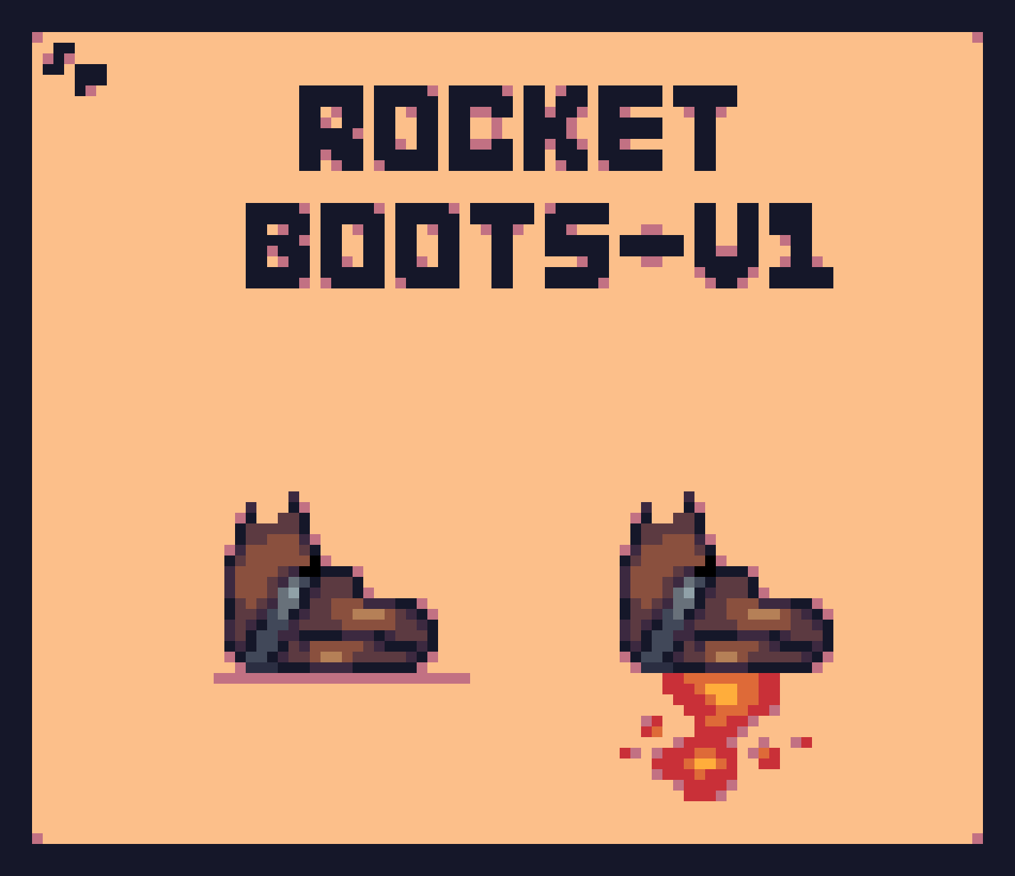 Rocket Boots - Daily Art Challenge - Pixilart