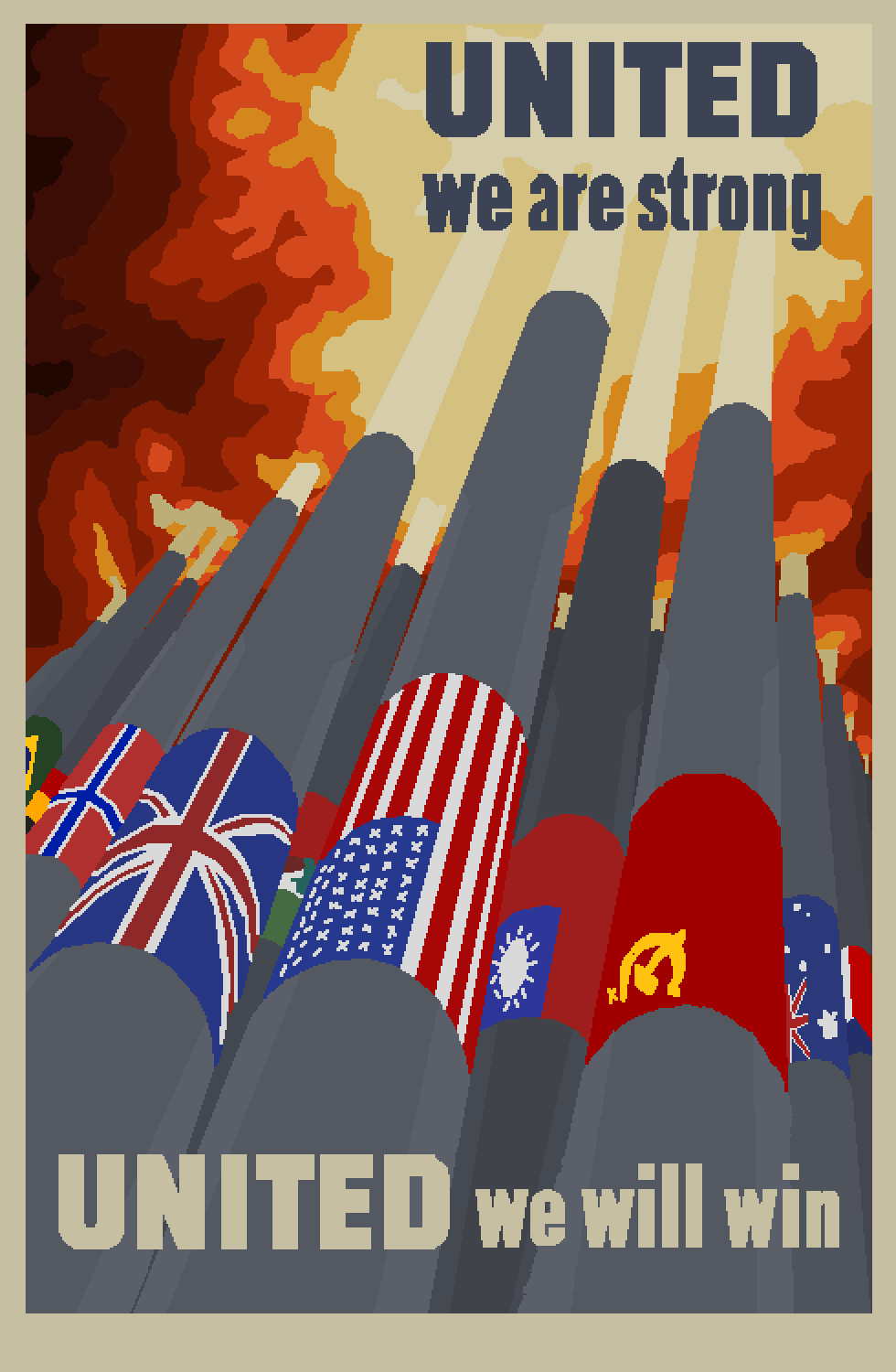 Pixilart - WW2 Propaganda Poster by Super1990