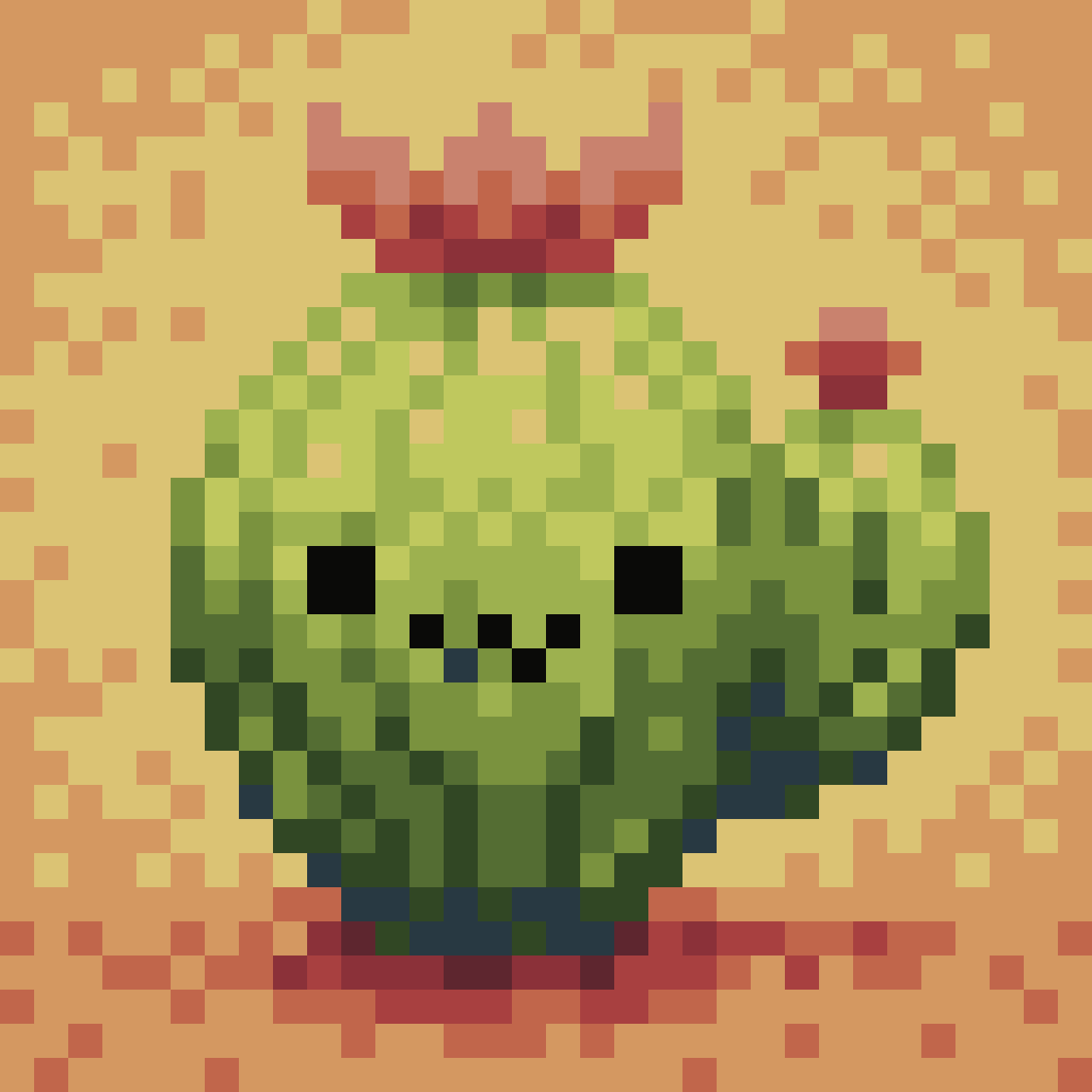 Pixilart - Cactus Friend by citricacid