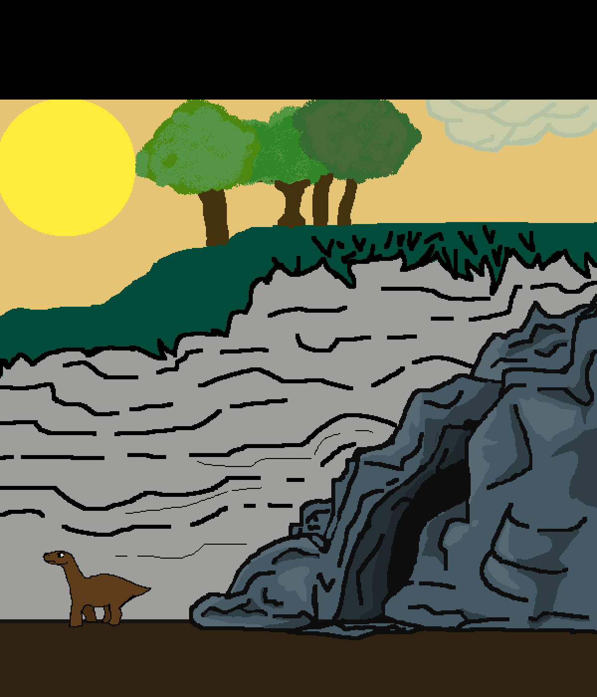 Pixilart - Pervatasaurus (Not for the faint of heart) by TextureWolf