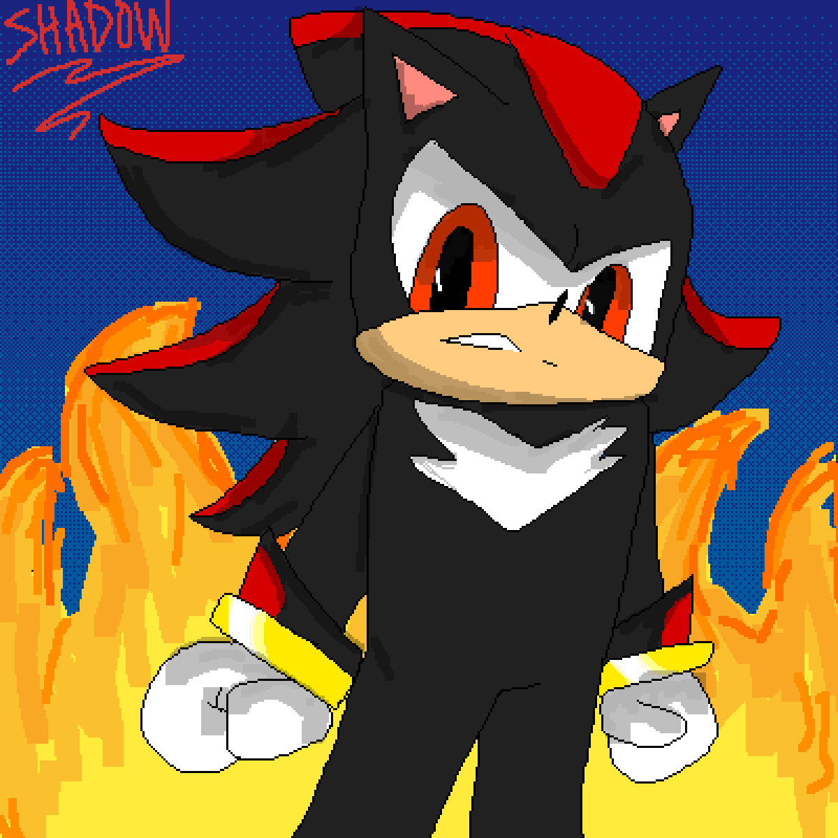 Pixilart - Shadow by Tiny-tuna